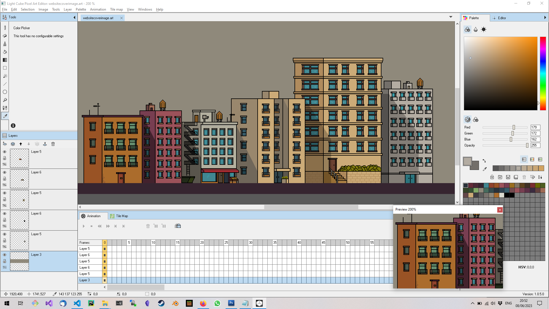 Lightcube Pixel Art Editor